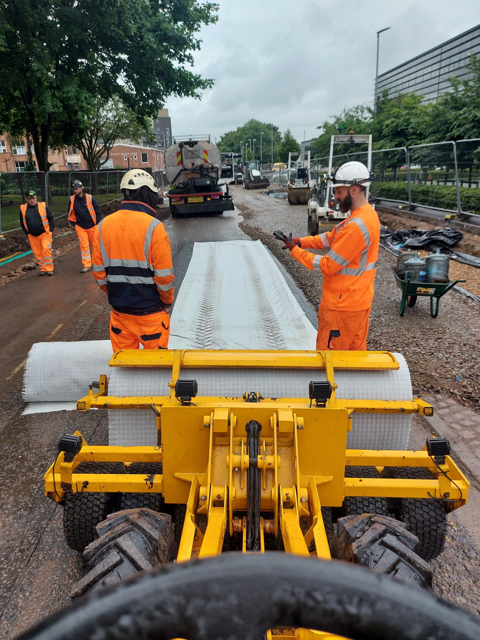 Asphalt Reinforcement Specialists - Asphalt Grid Systems